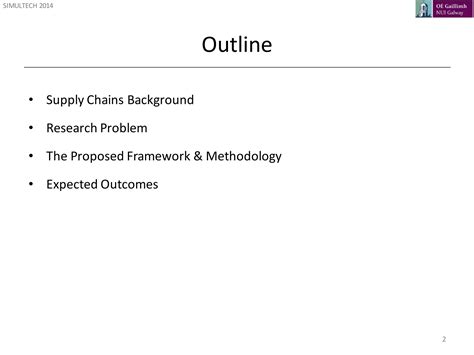 Supply Chains Modelling And Simulation Frameworkgraph Driven Approach