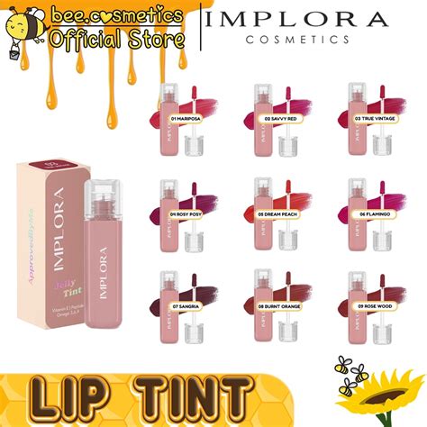 Jual Implora Jelly Tint Lip Tint Jelly Lip Tint Glossy All Shade Shopee Indonesia