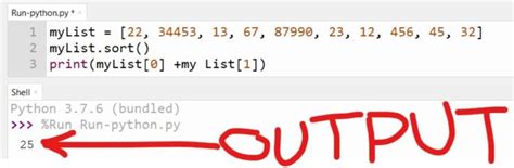 Min Sum In Python Copyassignment