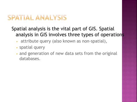 PPT Spatial Data Analysis PowerPoint Presentation Free Download ID