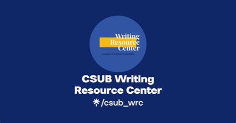 Csub Writing Resource Center Linktree