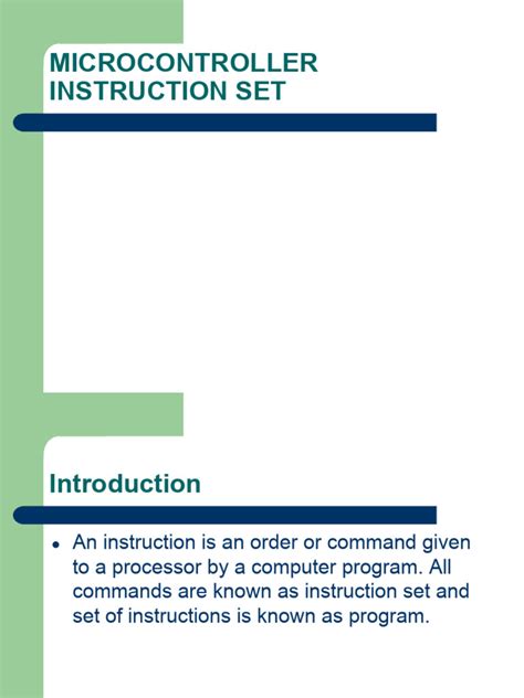 8051 instruction set pdf computer science computer hardware