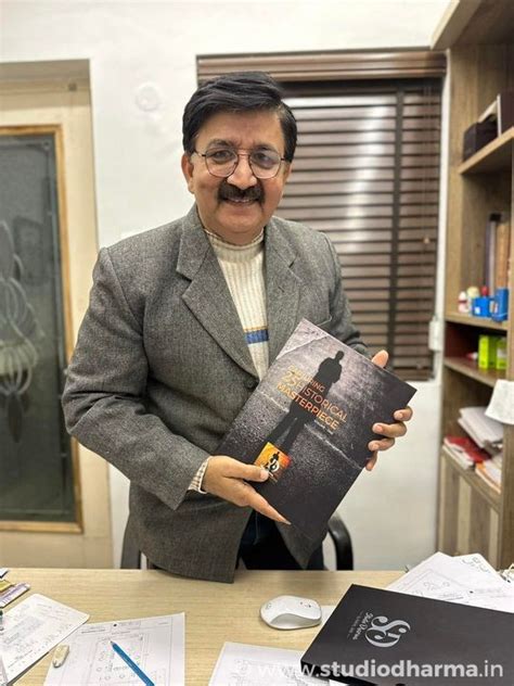 Mr Lakhan Tomar Ji Director Of Apex Consortium Meerut With His Copy