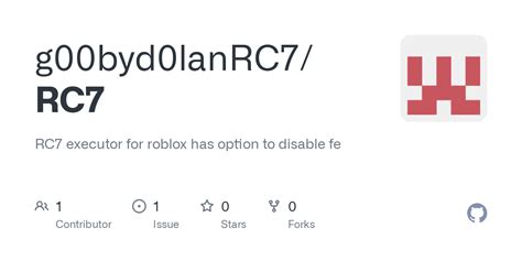 Github G00byd0lanrc7 Rc7 Rc7 Executor For Roblox Has Option To Disable Fe