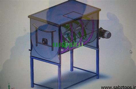 میکسر افقی ۲۵۰ کیلویی ۴۰۰لیتری سبز توس فروشگاه اینترنتی