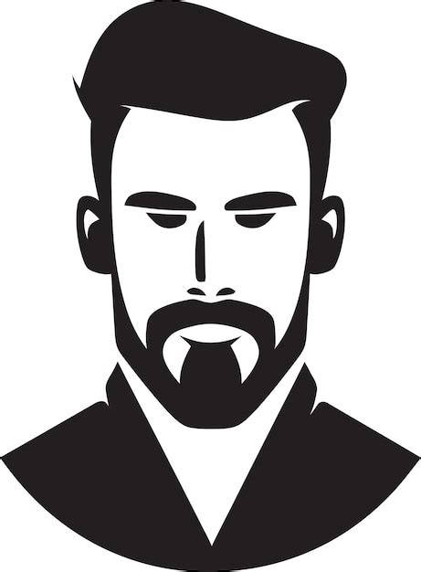 Avatar Noir Encantador Vetor Premium