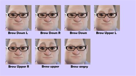 Artstation Pixar Style Uncle Character Rigged Game Assets