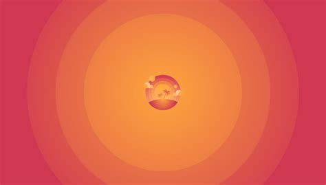 2460x1400 Minimalist Sunset 2460x1400 Resolution Wallpaper Hd