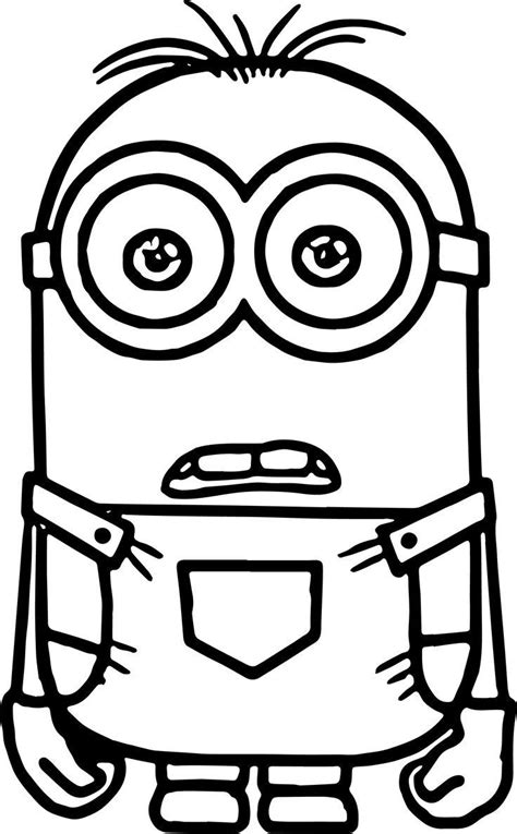 Minions Clipart Black And White 41 Koleksi Gambar