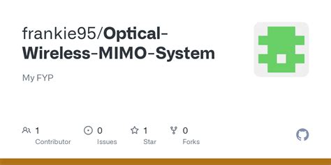 Github Frankie95optical Wireless Mimo System My Fyp