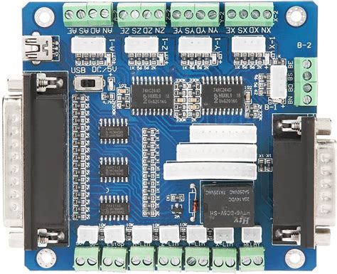 5 Axis CNC Stepper Motor Driver With MACH3 Interface Australia Ubuy