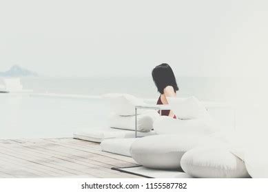 Asian Sexy Woman Twopiece Swimming Suit Stock Photo Shutterstock