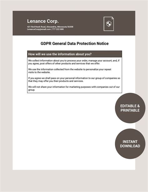 Free Company Policy Templates To Edit Online