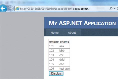 azure virtual network connecting local database codeproject