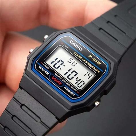 Jual Casio F 91w 1dg Jam Tangan Unisex Hitam Di Seller Duniawatch1