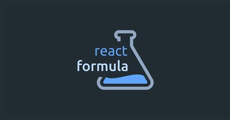 React Formula Learn Frontend Development
