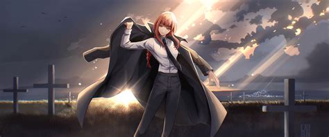 X Resolution Makima Cool Chainsaw Man Hd X Resolution Wallpaper Wallpapers Den