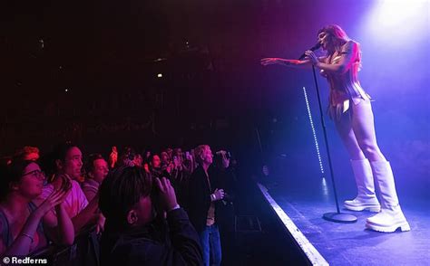 Tove Lo Flashes Her Bare Breasts As She Puts On A Raunchy Display