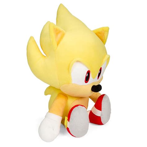 Sonic The Hedgehog Super Sonic 16 Inch Hugme Shake Action Plush