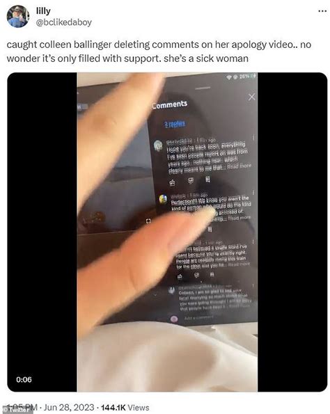 Colleen Ballingers Ex Husband Says He Was Gaslit By Youtube Star