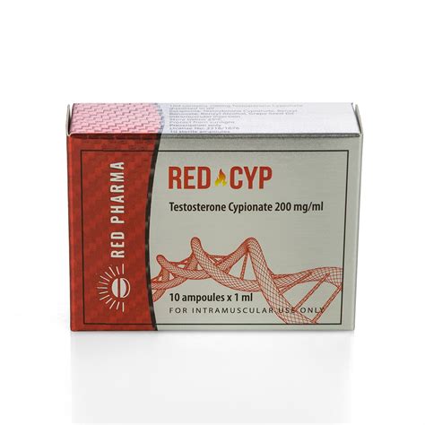 Red Cyp Testosterone Cypionate 10 амп х 200 мг Rxlimitednet