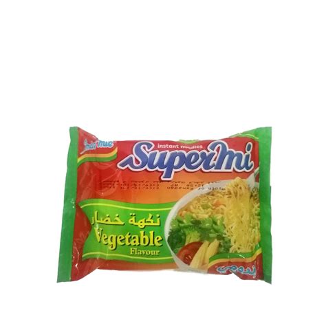 Indomie Instant Noodles Supermi Vegetable Flavour 70 G إندومي نكهة