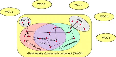 A Directed Graph Can Be Partitioned Into A Set Of Disjoint Weakly Download Scientific Diagram