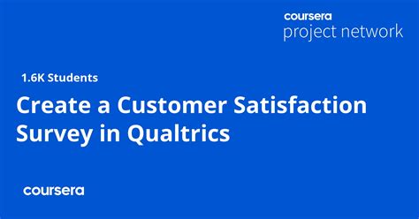 Create A Customer Satisfaction Survey In Qualtrics