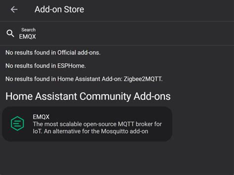 setting up emqx mqtt broker in home assistant smarthomescene