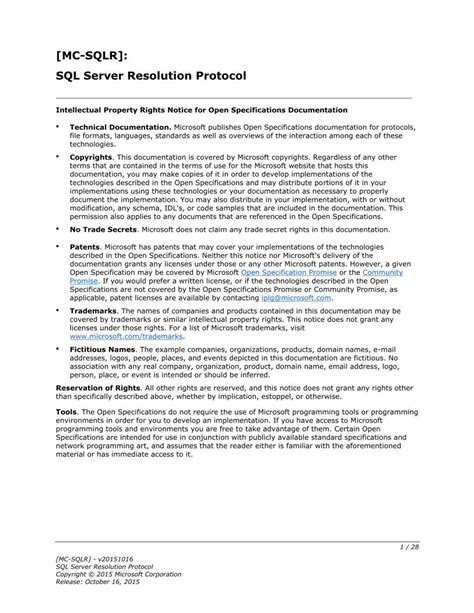 pdf [mc sqlr] sql server resolution protocol the sql server resolution protocol is an