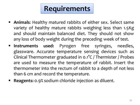 Expt 9 Test For Pyrogens Rabbit Method Pdf Chemistry Science