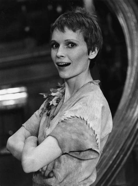 Pixie Haircut Mia Farrow