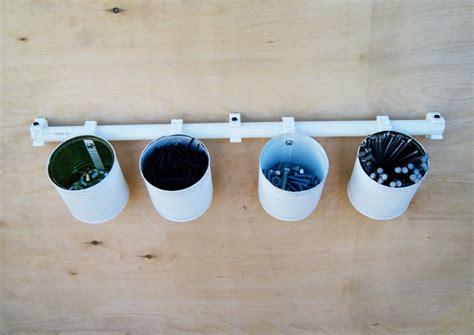 Не выбрасывайте консервные банки Полезная самоделка для мастерской