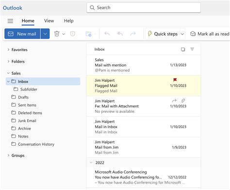 Open And Use A Shared Mailbox In Outlook