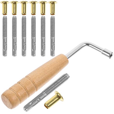 1 Set Of Harp Metal String Tuning Pin Wrench For Lyre Harp Repair Supplies