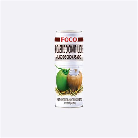 Foco Roasted Coconut Juice Can X 1 Unit Las Americas Supermarket