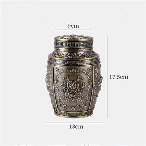 Badu Bg Контейнер за пепел Кутия за ковчег Урни за човешки прах Мемориал за домашен любимец Урни