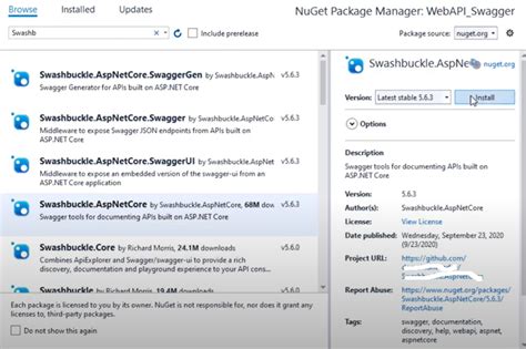Step By Step Guide To Configure Swagger With Net Core Api