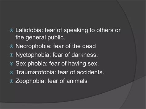 Phobias Pptx