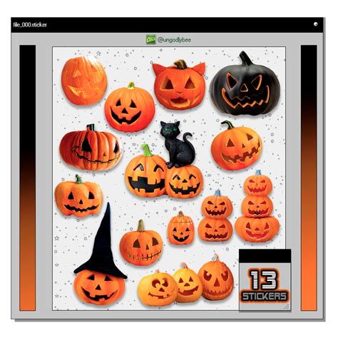 Png Pack Carved Pumpkins By Ungodlybee On Deviantart