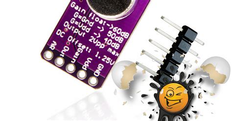 Max9814 Geräusch Sound Mikrofon Sensor Agc Verstärker Iot Powered