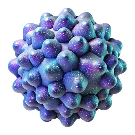 Microscopic Cellular Structure 3d Model Of A Complex Biological Unit 56547898 Png