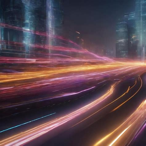 Premium Photo 3d Render Motion Line Of Speed And Power Or Light Trails Highspeed Light With