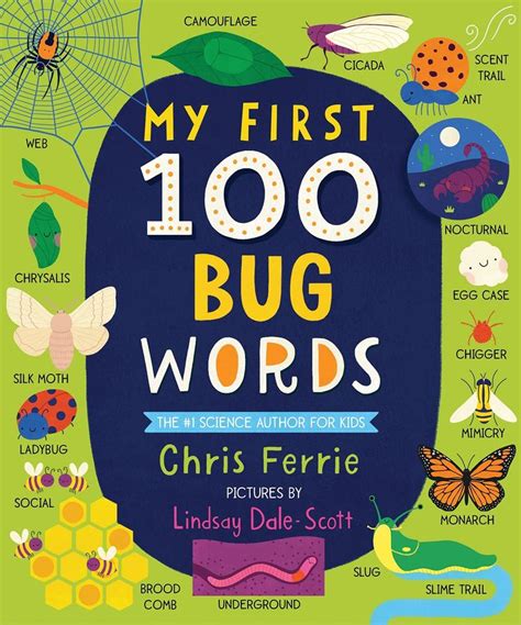 My First 100 Bug Words Board Books How To Introduce Yourself Basic