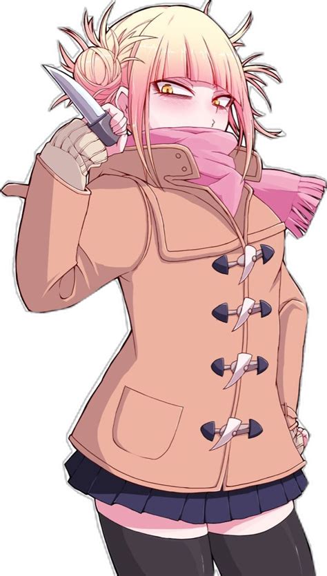 Himiko Toga Pink Jacket Himiko Toga Winter