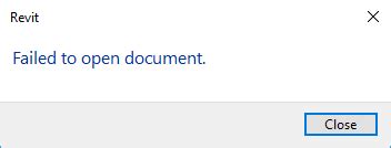 Failed To Open Document When Working With Revit Cloud Model Containing Desktop Connector Links