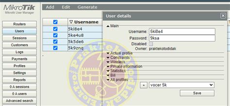 Cara Buat Voucher Userman