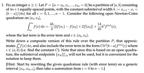 Solved Fix An Integer N Let P A X X Chegg Com