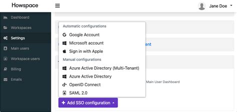 configure howspace for automatic user provisioning with microsoft entra