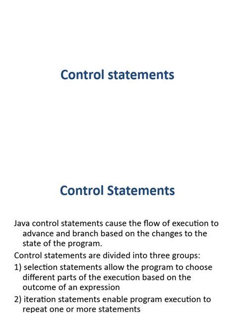 3 control statements pdf
